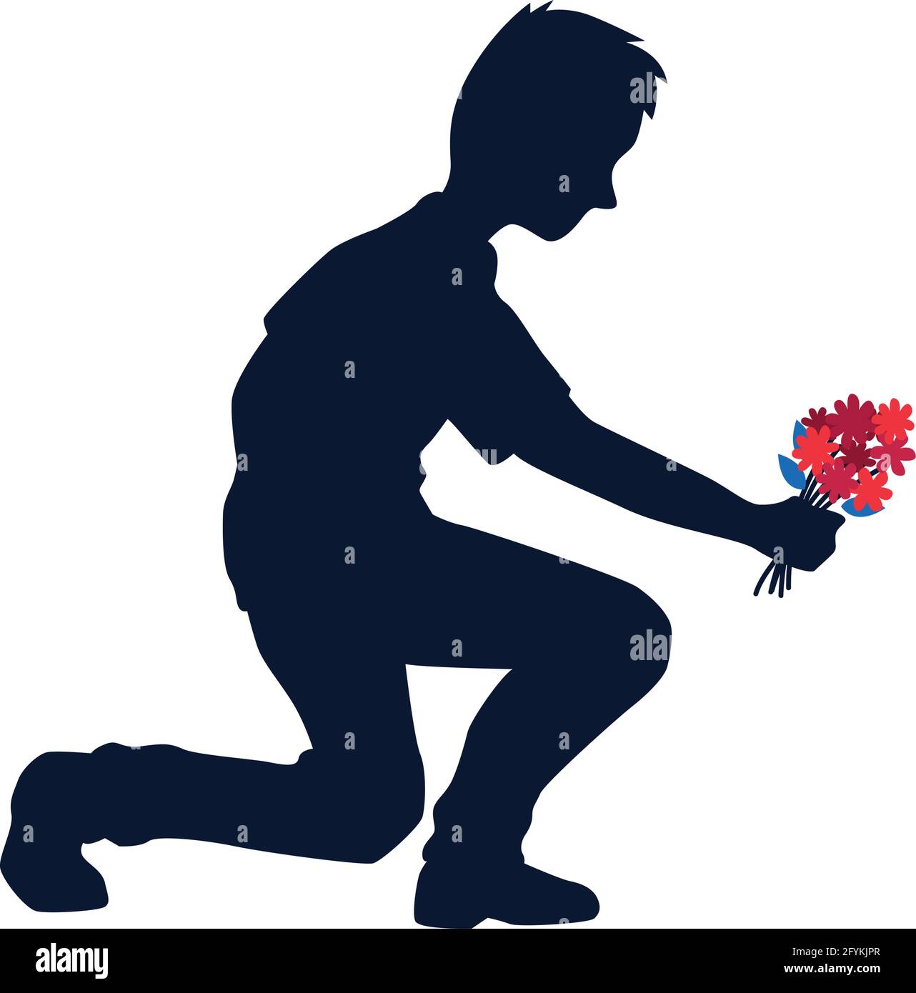 With Woman Kneeling Cut Out Stock Images And Pictures Alamy