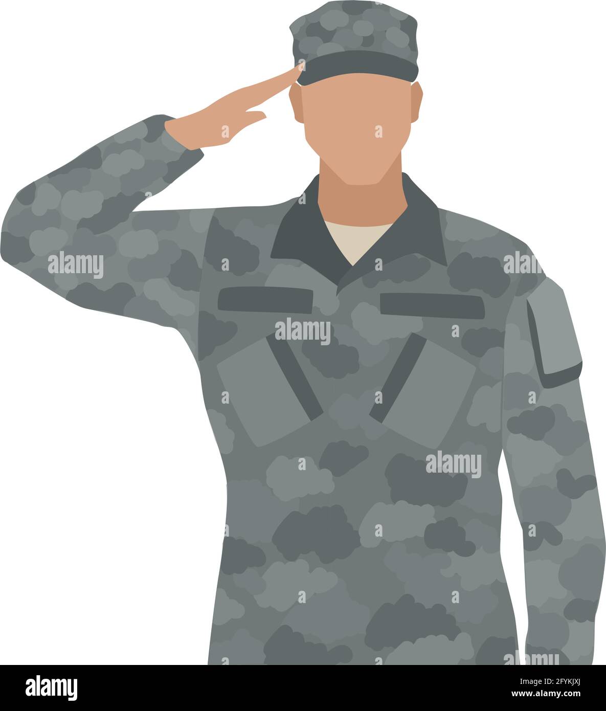 American soldier image Stock Vector Images - Alamy