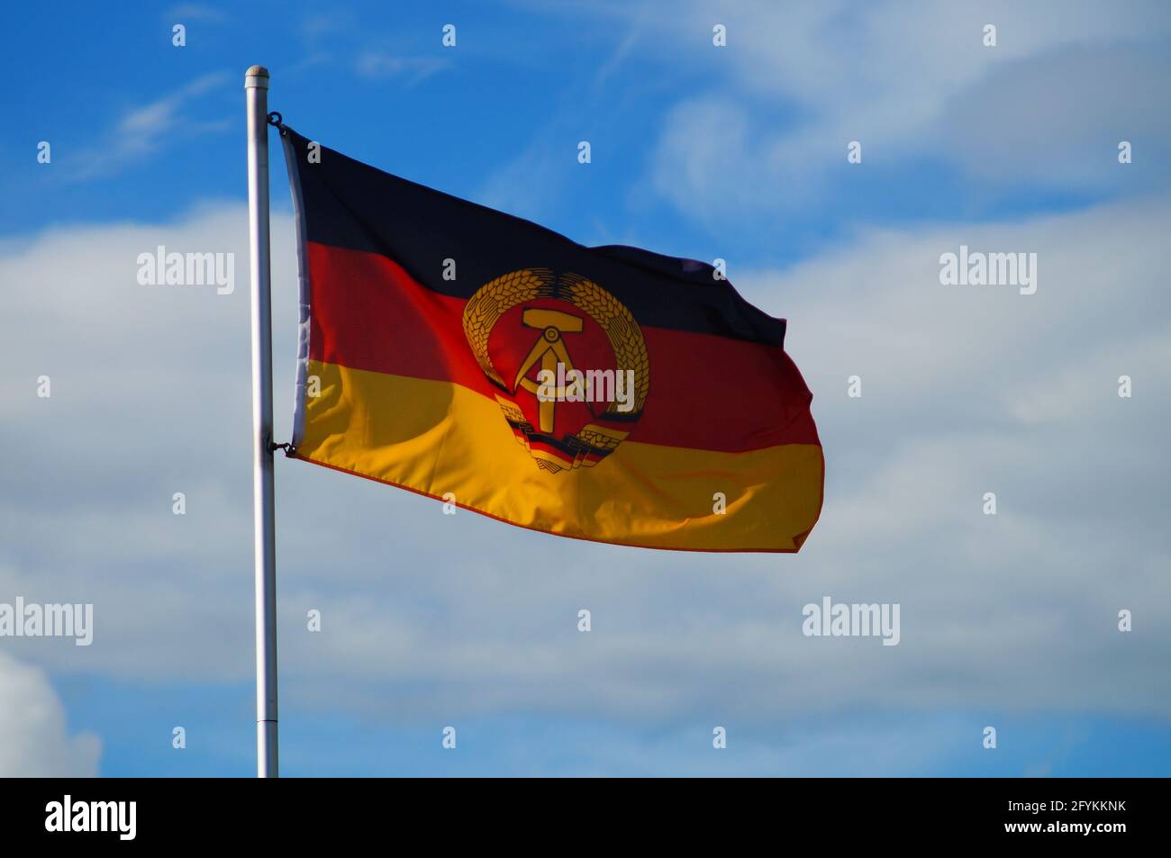 Deutsche democratic republik flag hi-res stock photography and images ...