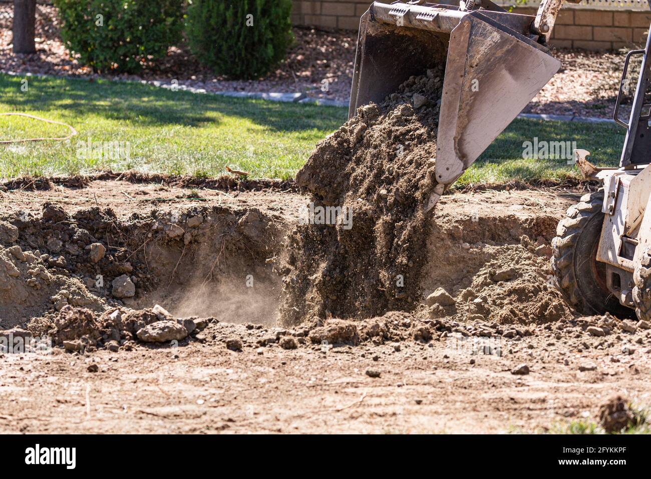 Pool equipment installation hi-res stock photography and images - Alamy