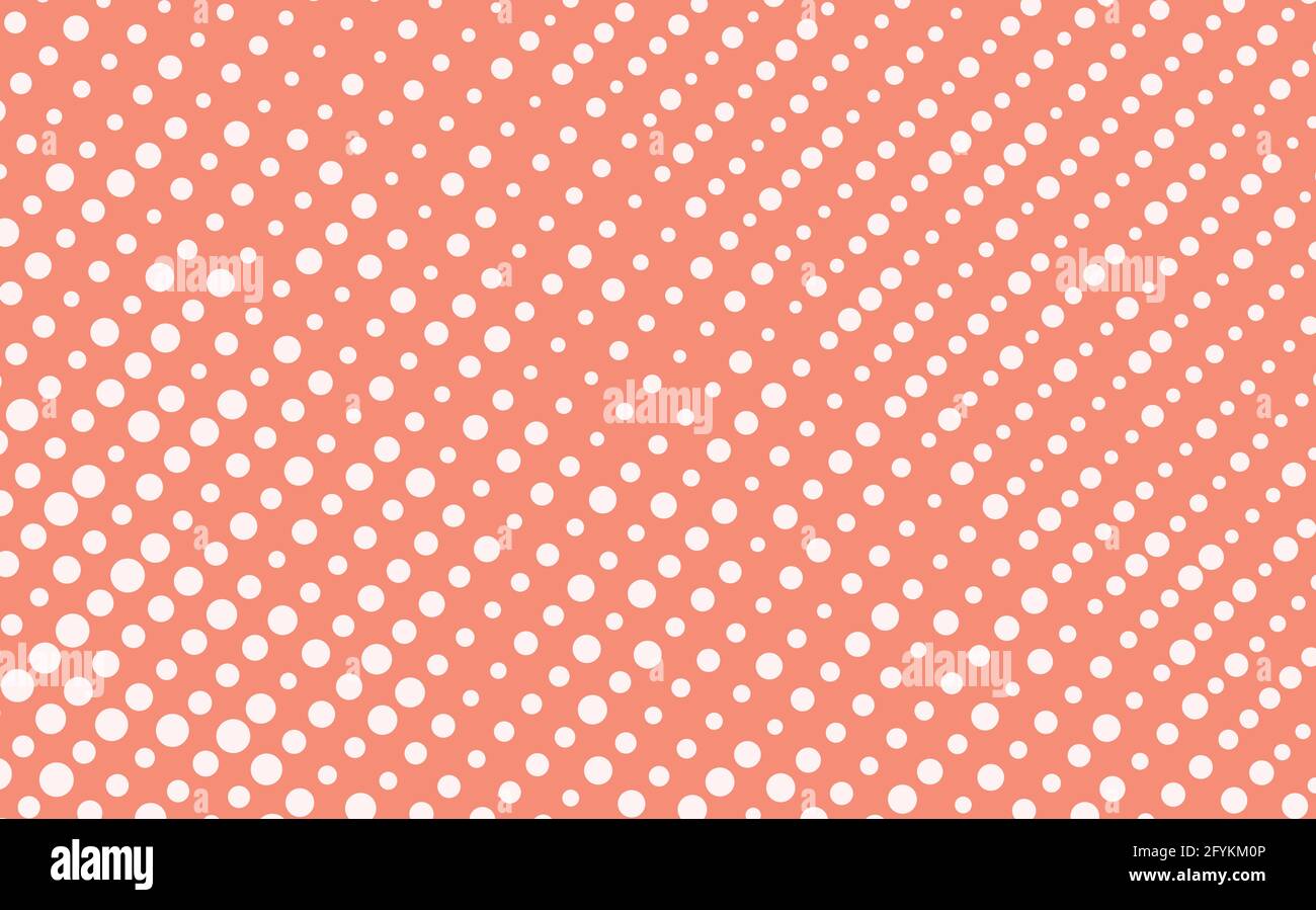 Comic Book Polka Dot Background