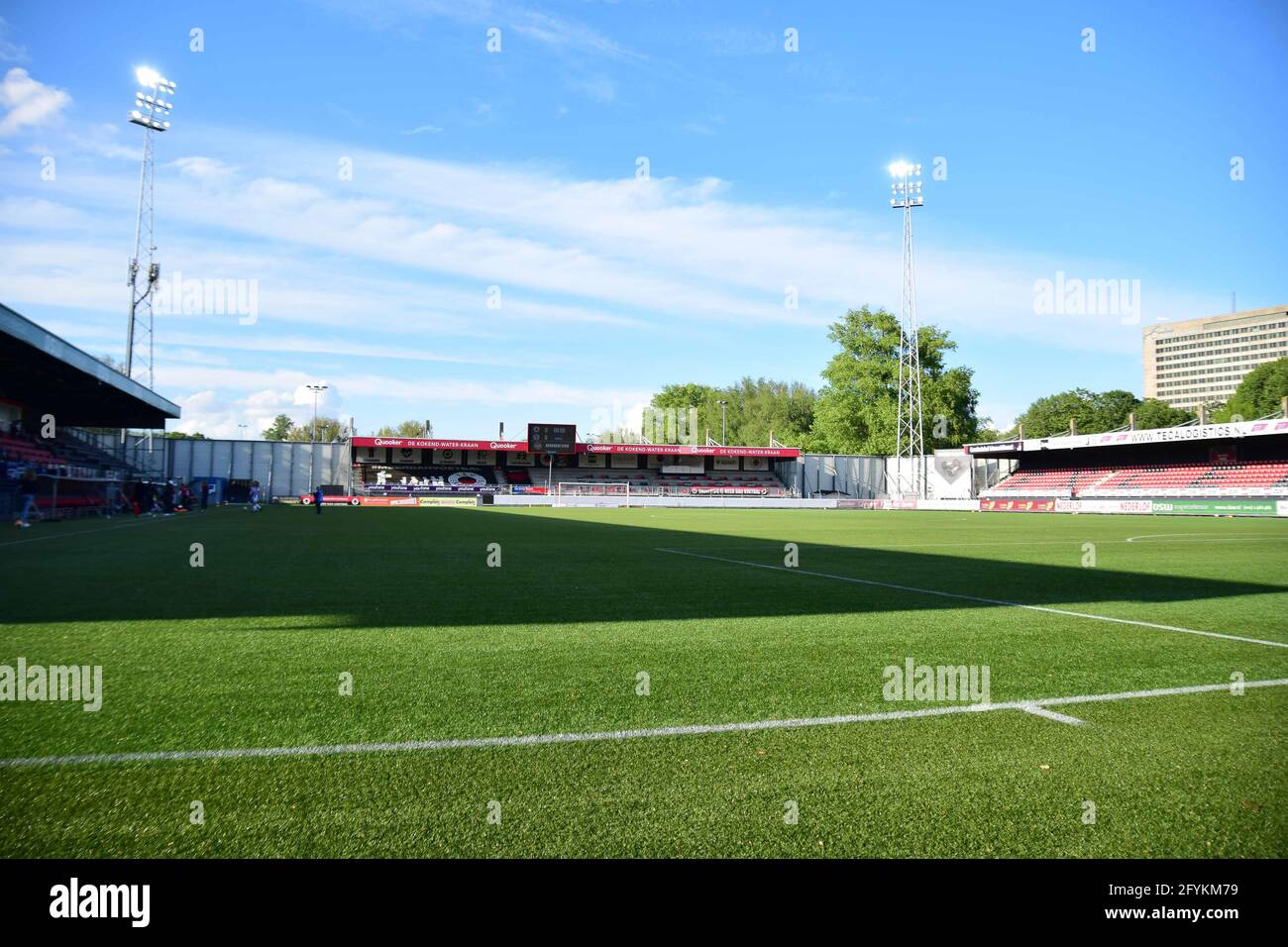 Van Donge de Roo stadion Rotterdam befor the game Stock Photo - Alamy