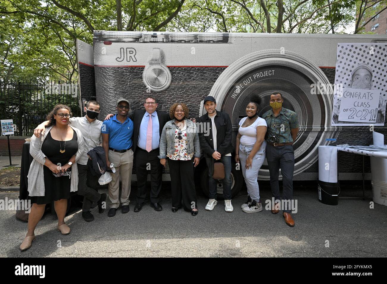 Jr inside out project hi-res stock photography and images - Alamy