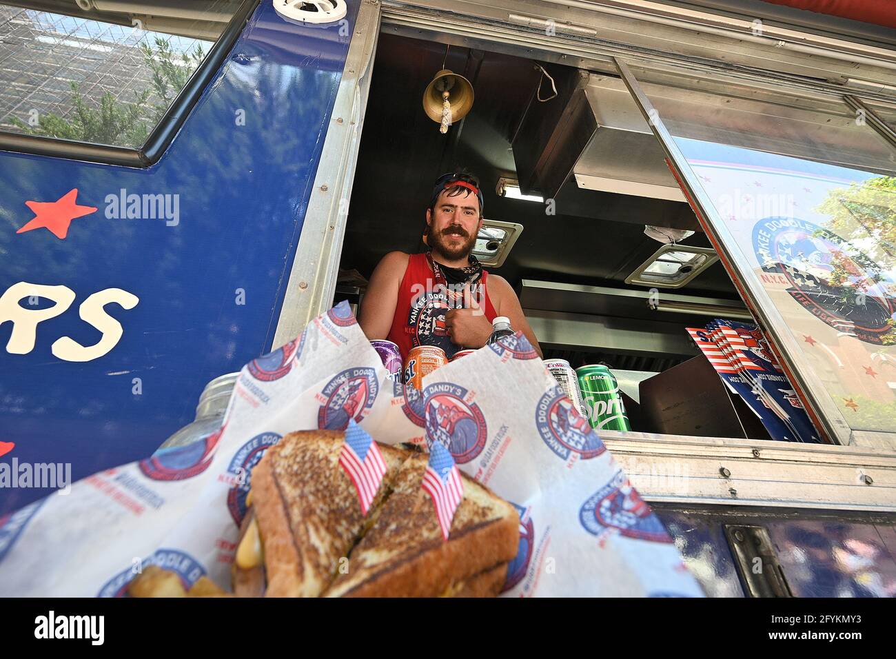New York, USA. 27th May, 2021. Josh Gatewood, founder of Yankee Doodle ...