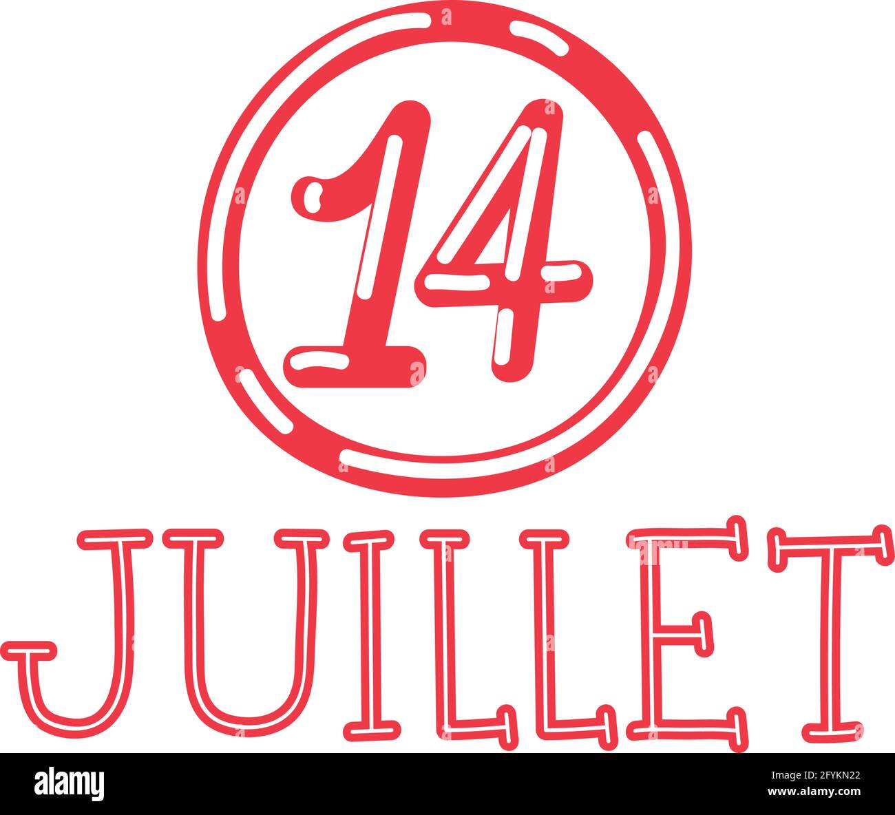 Red bastille poster Stock Vector Images - Alamy