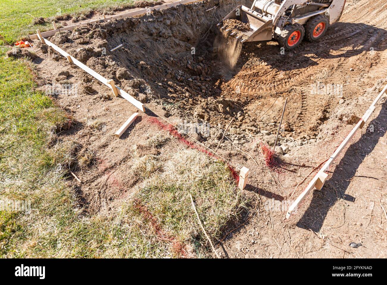 Pool equipment installation hi-res stock photography and images - Alamy