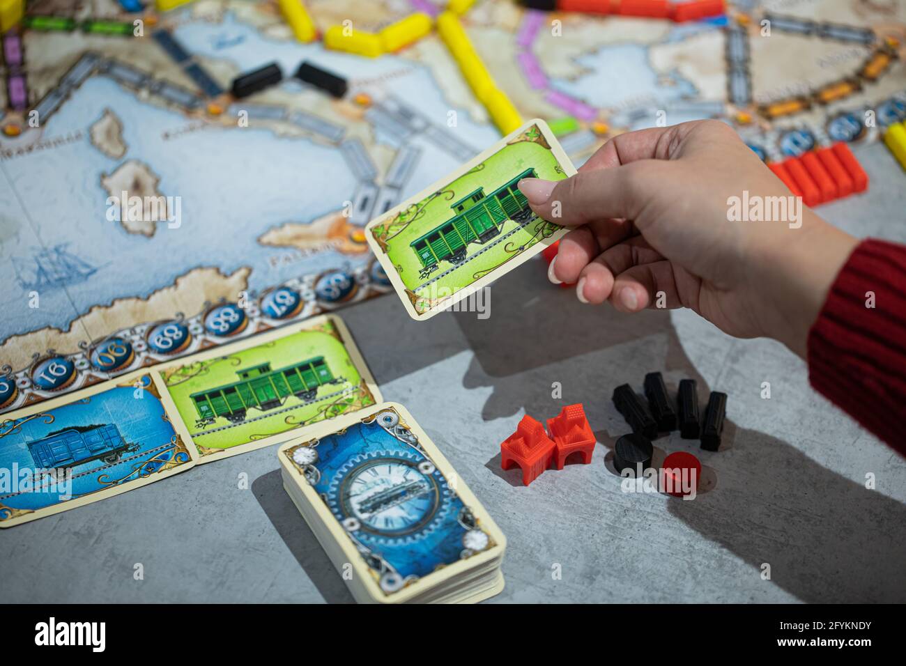 Railway stations london map hi-res stock photography and images - Alamy