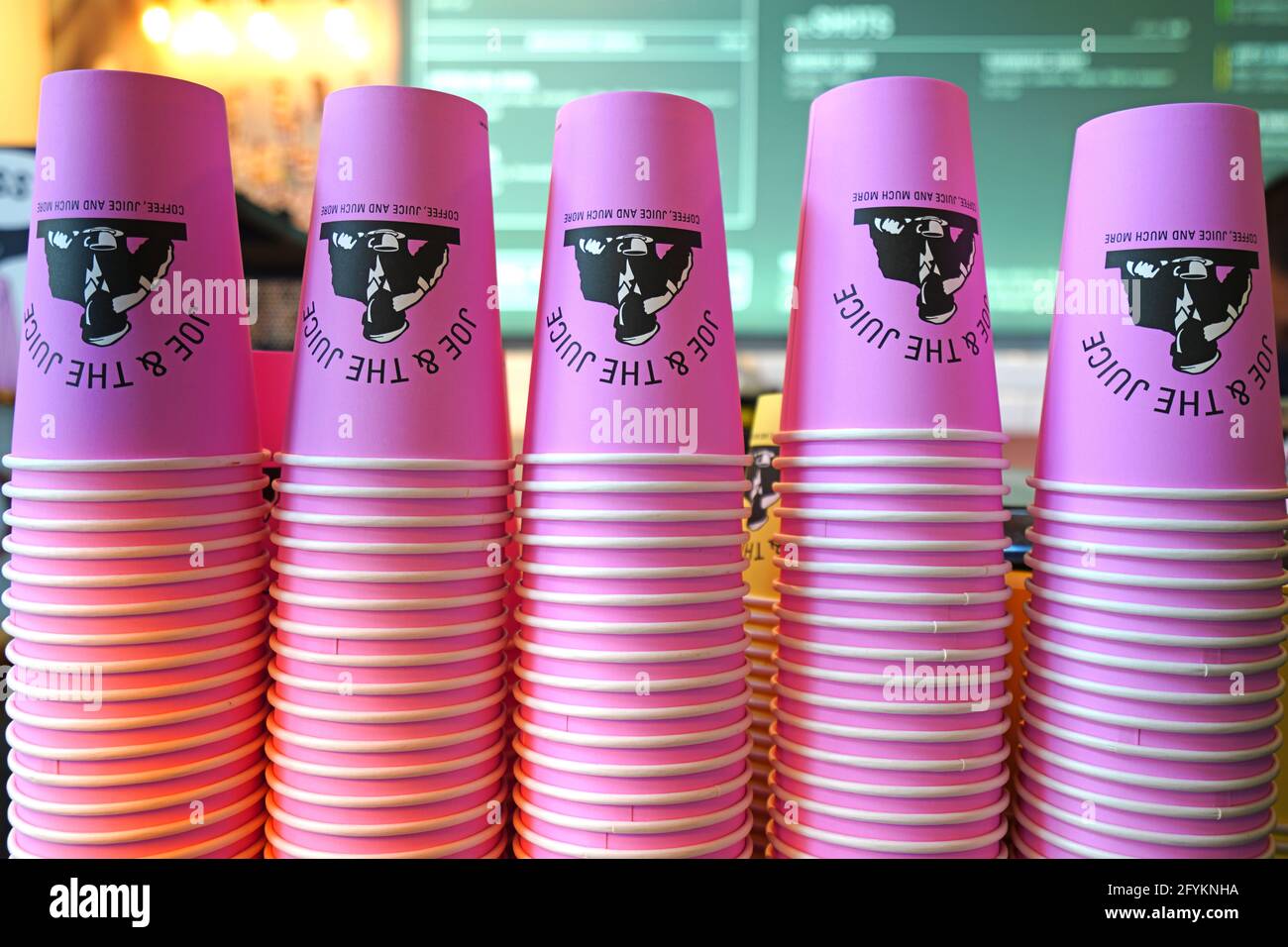 Cup from food chain hi-res stock photography and images - Alamy