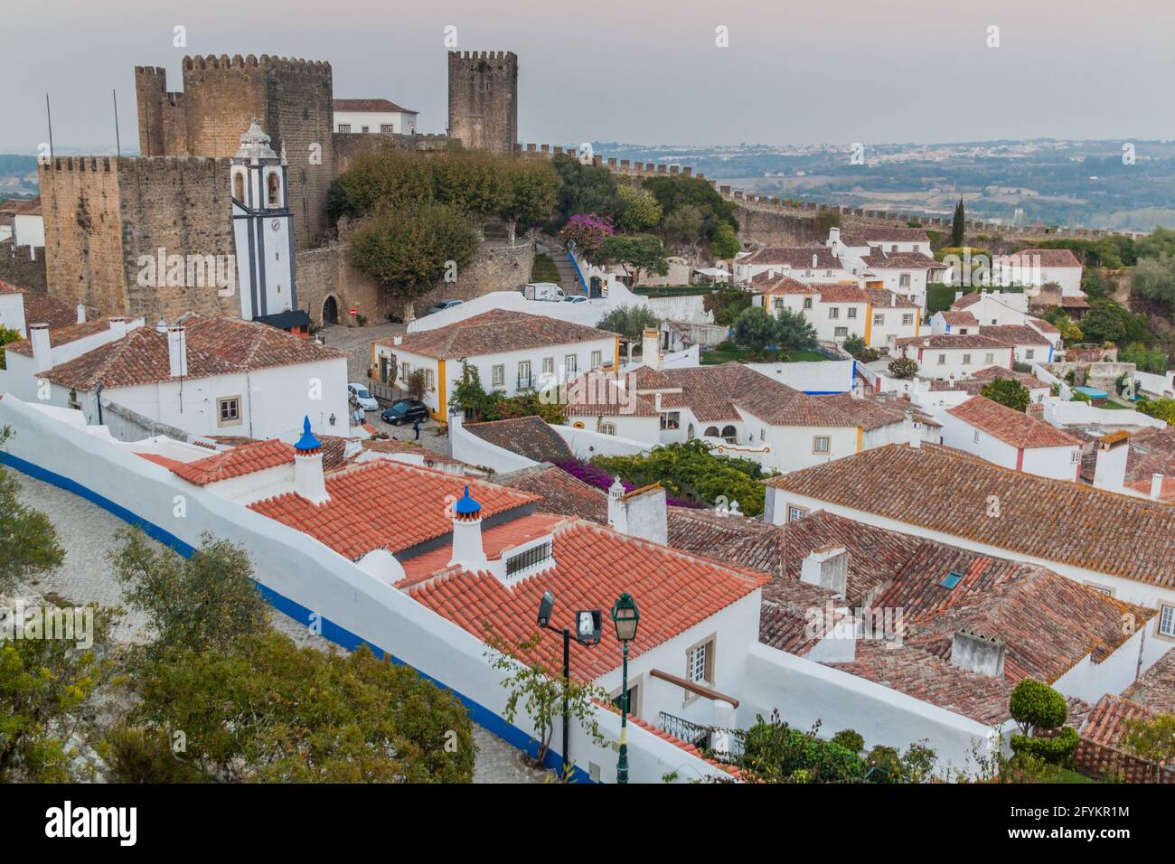 Obidos portugal architecture hi-res stock photography and images - Alamy