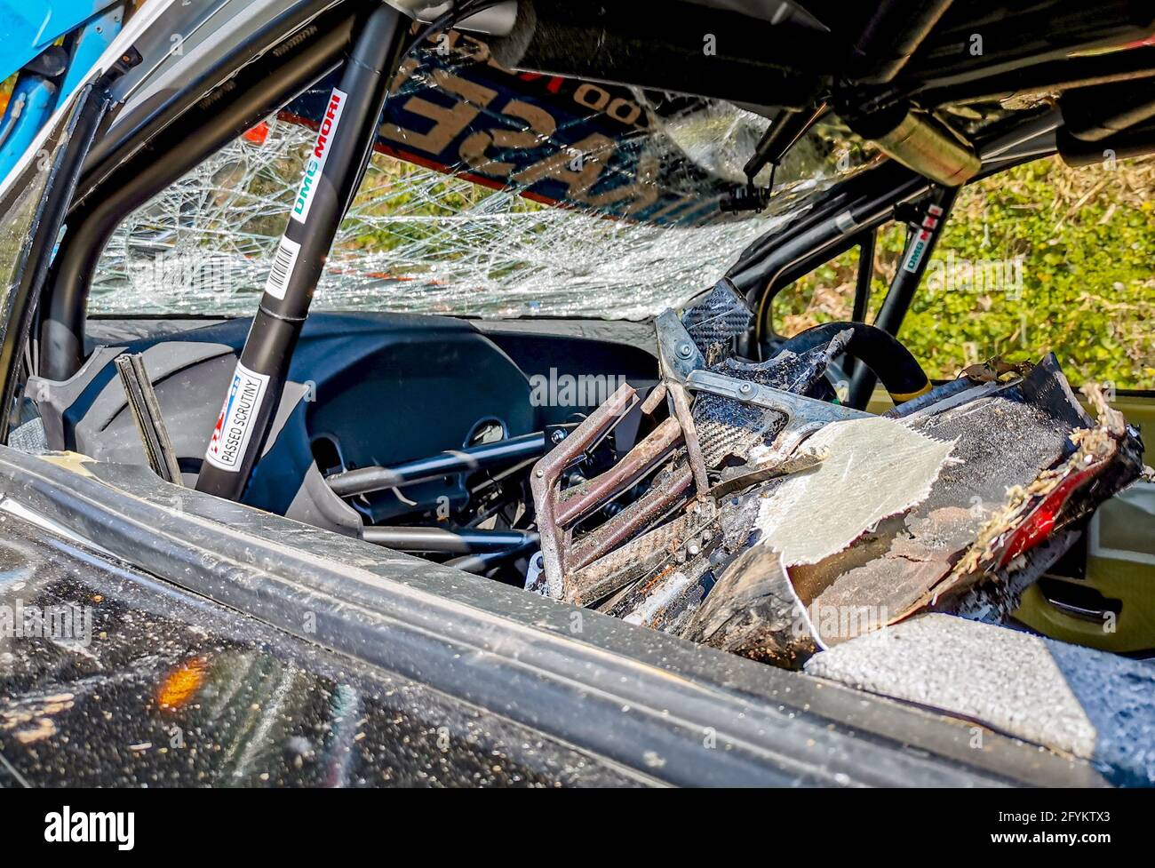 Wrc rally car interior hi-res stock photography and images - Alamy