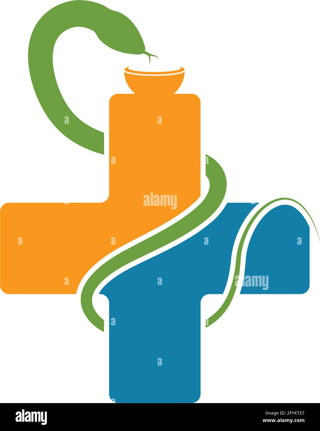 Medical snakes Stock Vector Images - Alamy