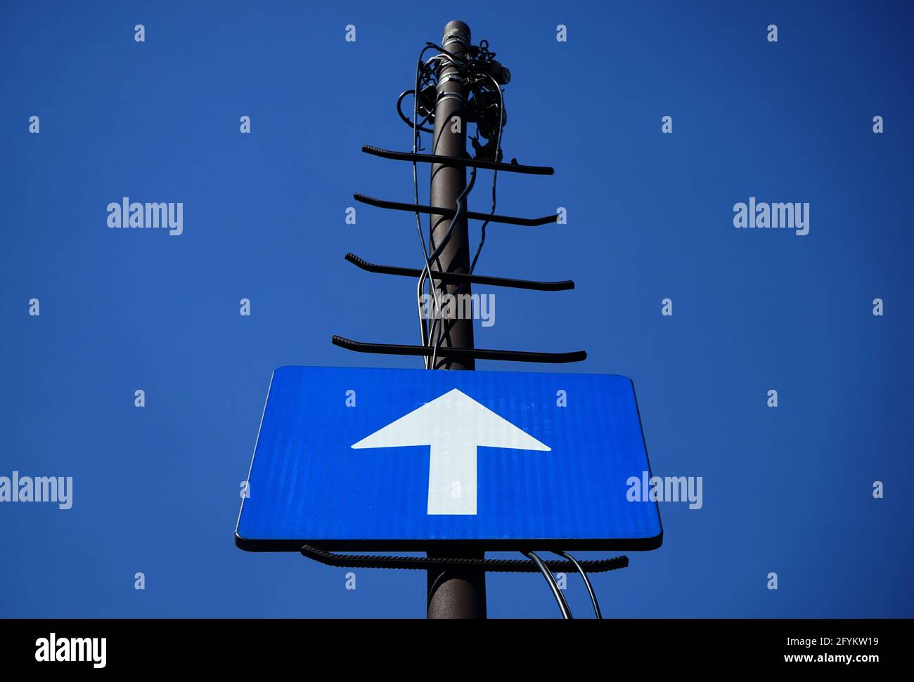 Romania bucharest road sign hi-res stock photography and images - Alamy
