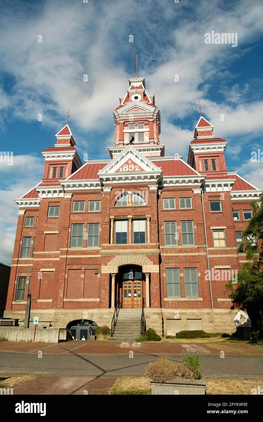 The Bellingham Washington 1892 courthouse Stock Photo - Alamy
