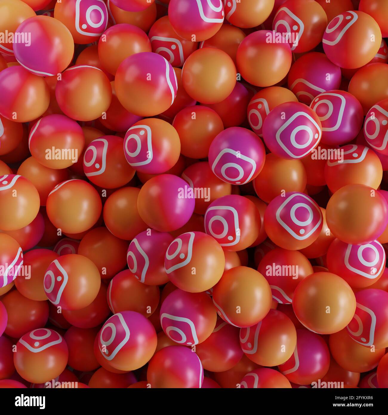 Instagram logo icon hi-res stock photography and images - Alamy