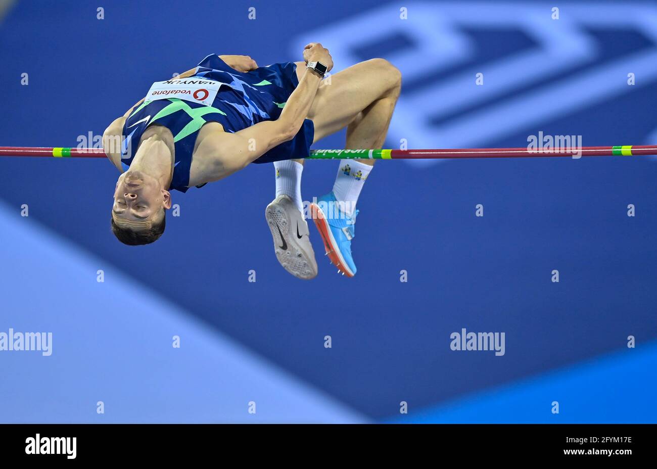 Doha, Qatar. 28th May, 2021. Authorized neutral athlete Ilya Ivanyuk ...