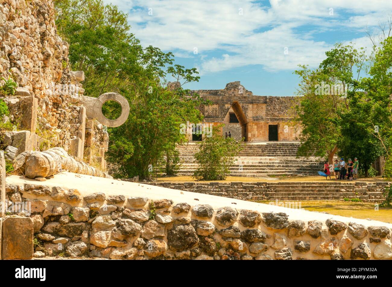 Ball court uxmal hi-res stock photography and images - Alamy