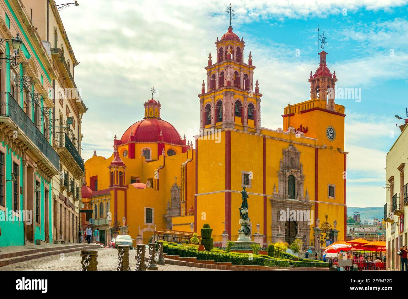 Basilica of Our Lady of Guanajuato, Mexico Stock Photo - Alamy