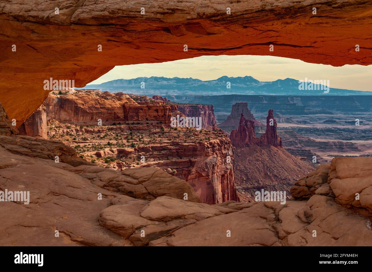 The most famous arch of utah hi-res stock photography and images - Alamy