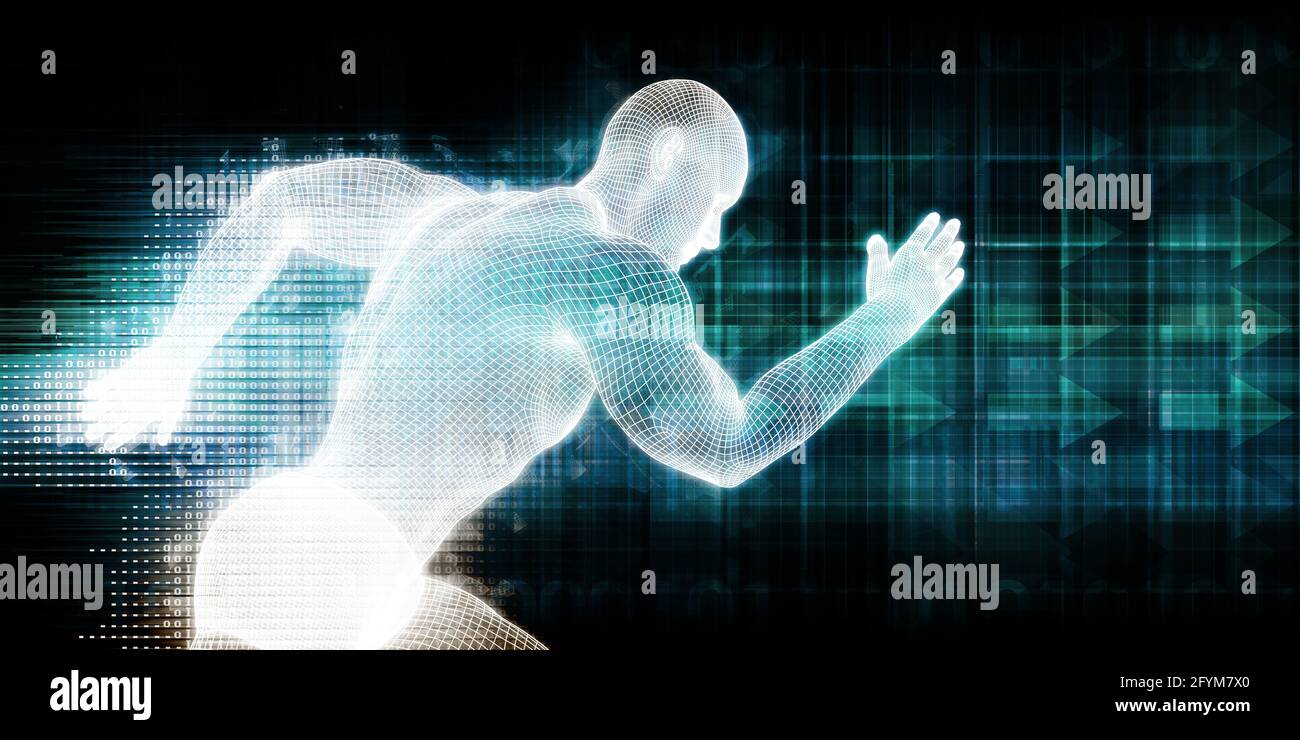 Digital Transformation and Entering the Future Concept Stock Photo - Alamy