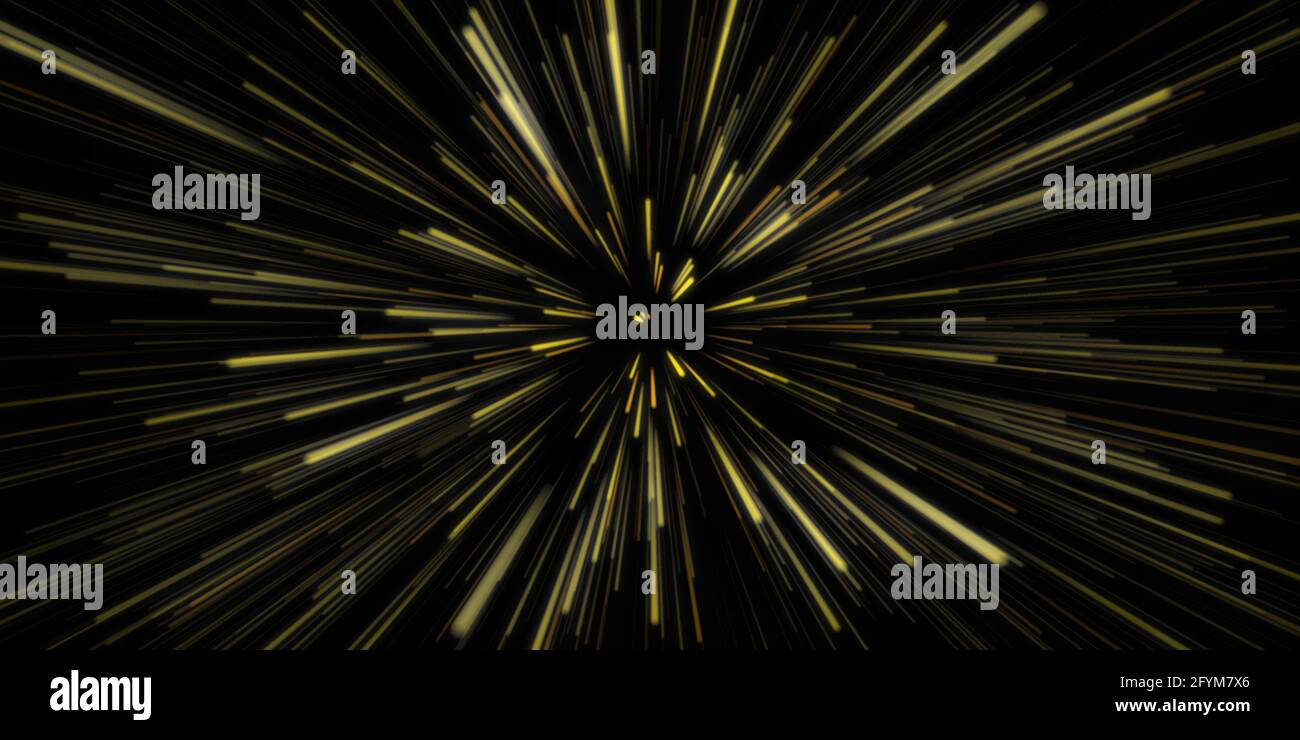 Warp Speed Abstract Background in Space Concept Stock Photo - Alamy