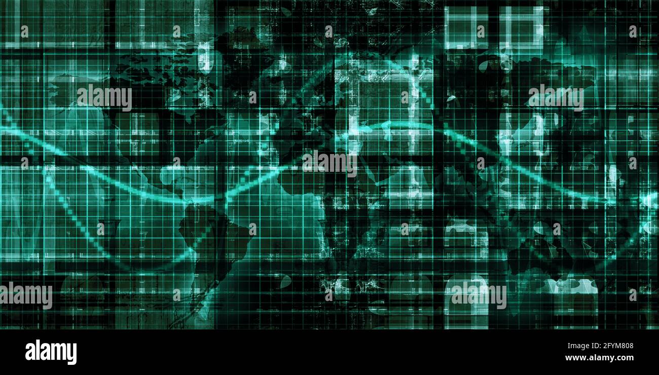 Futuristic Technology and Science as a Pattern Background Stock Photo ...