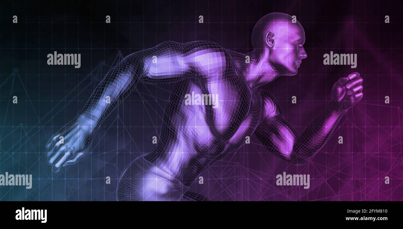 Science Futuristic Internet Computer Technology Business Art Stock ...