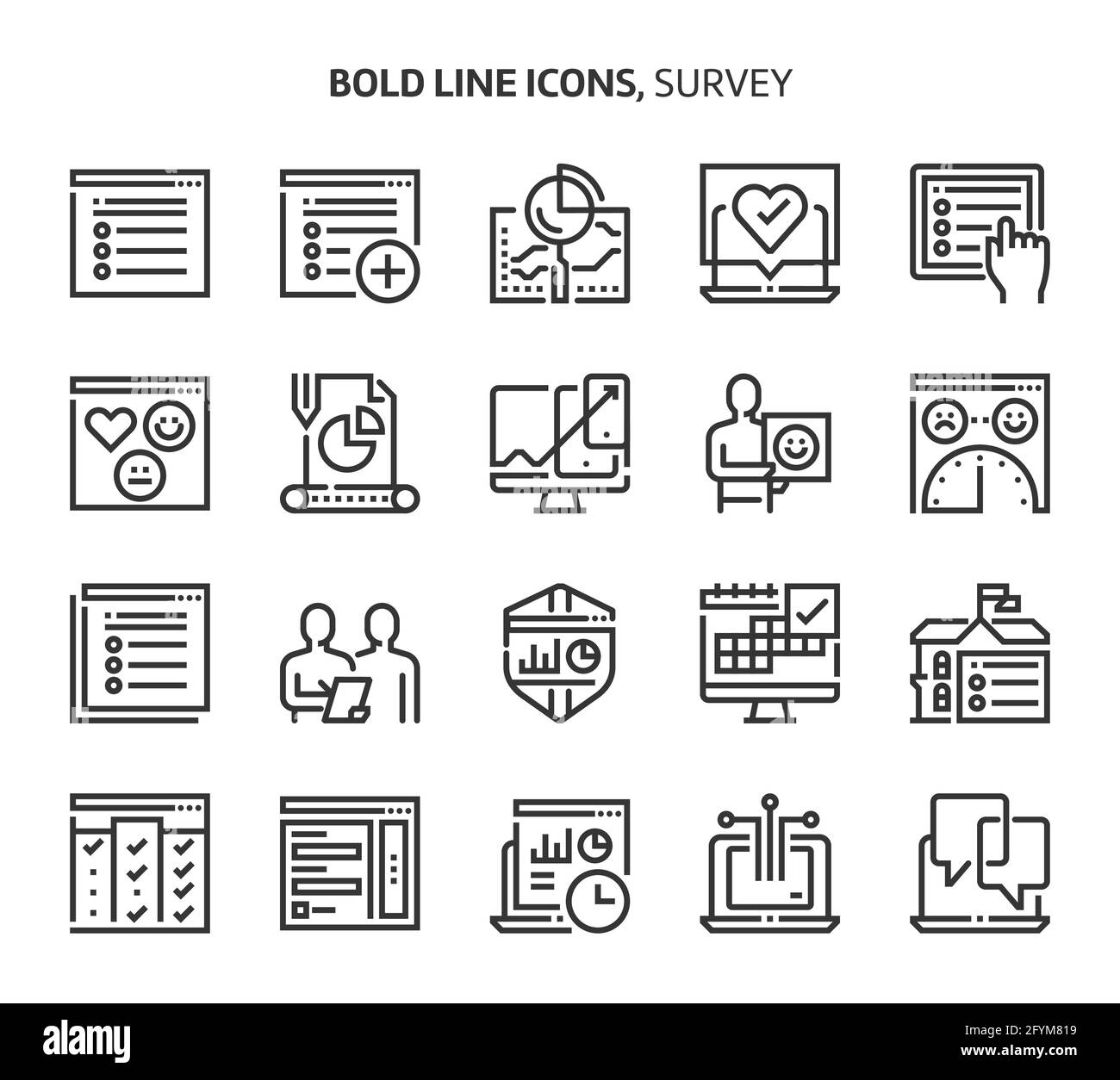 Employee satisfaction survey Stock Vector Images - Alamy