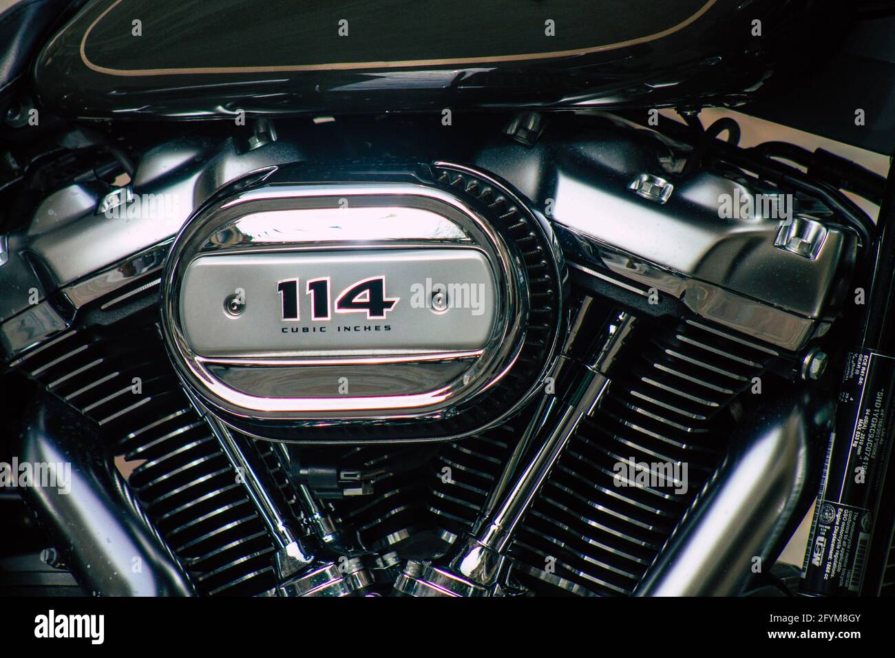 Harley davidson 114 hi-res stock photography and images - Alamy