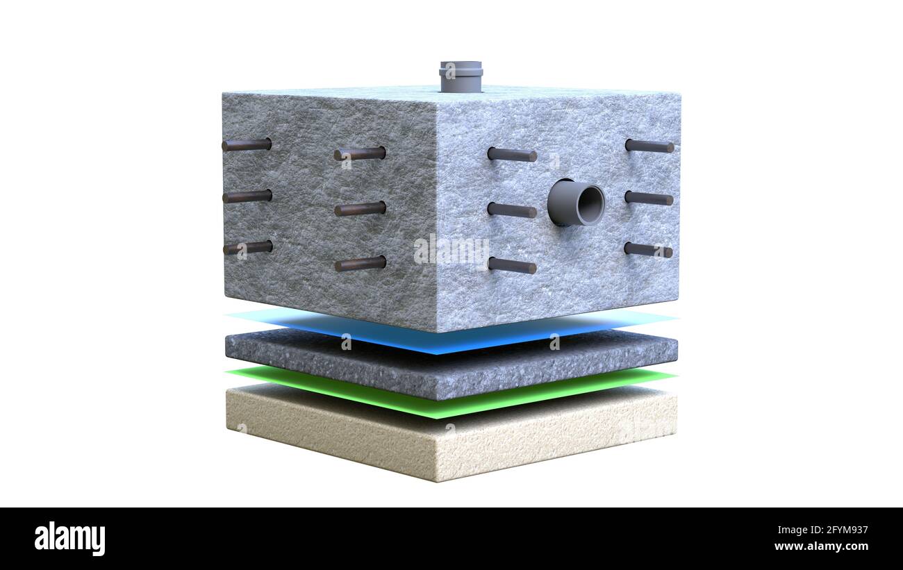 house base scheme isolated, industrial 3d rendering Stock Photo - Alamy