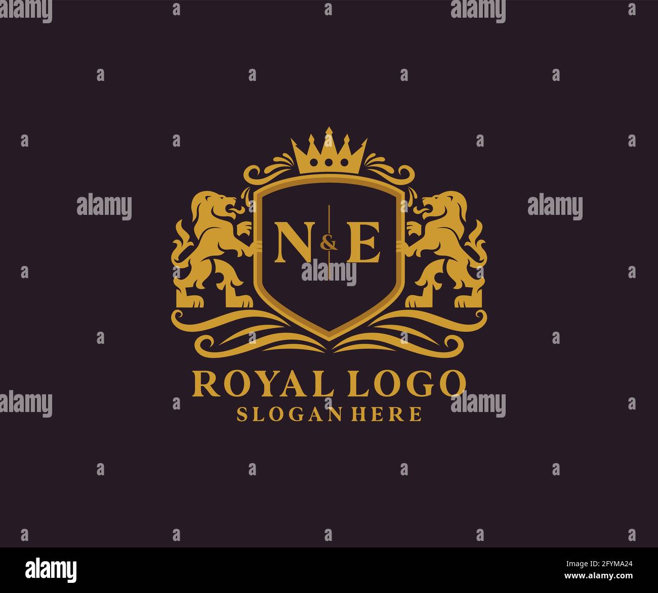 Ne logo vector vectors hi-res stock photography and images - Alamy