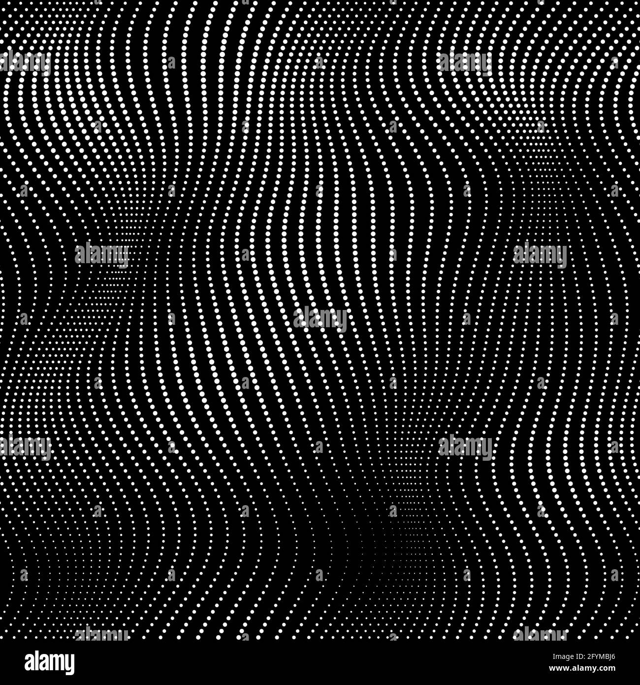 Seamless wavy array of dots pattern for print or digital use Stock ...