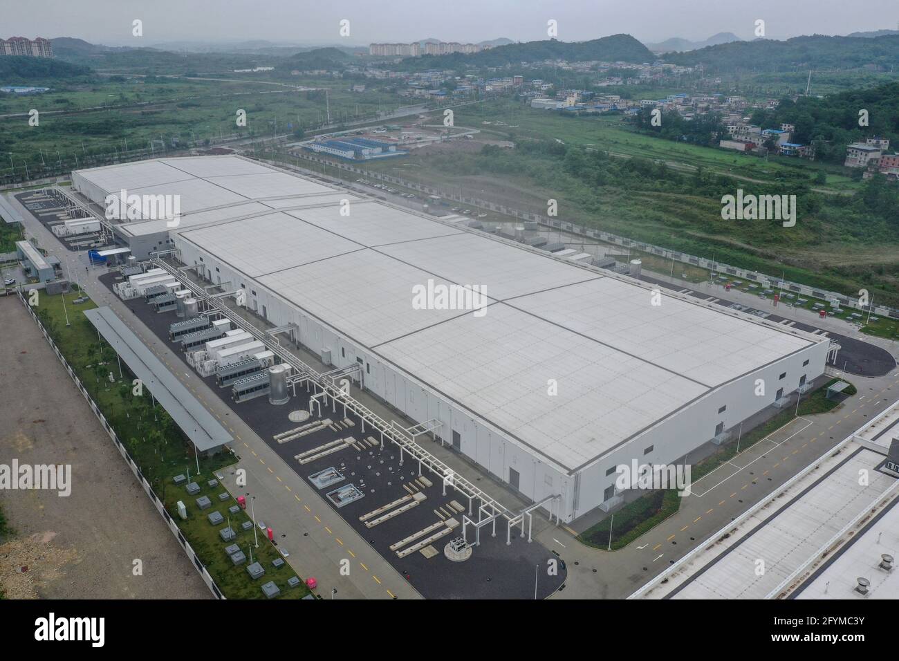 Guiyang. 24th May, 2021. Aerial photo taken on May 24, 2021 shows a ...