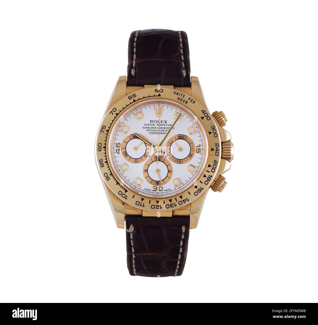 MANILA, PHILIPPINES - May 24, 2017: Expensive luxury watch isolated on ...