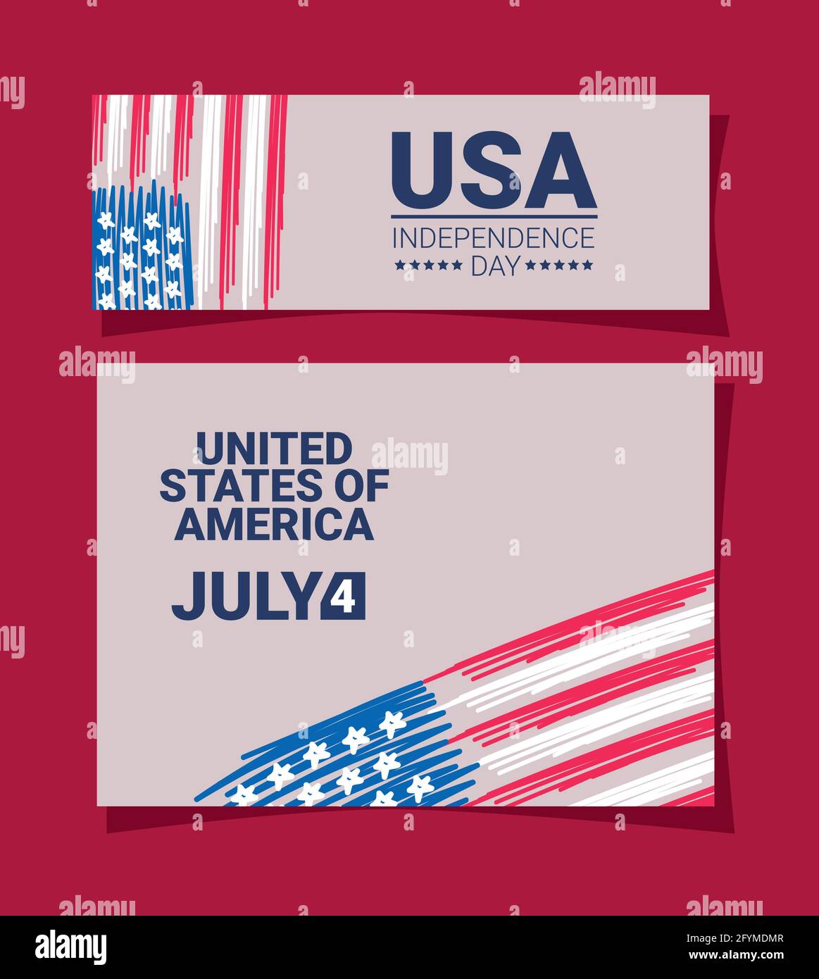 independence day invitations Stock Vector Image & Art - Alamy