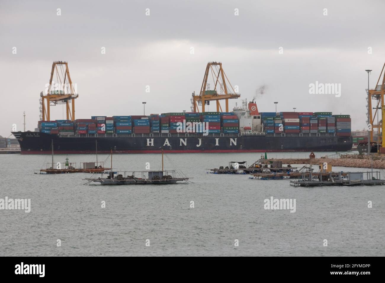Hanjin container ship hi-res stock photography and images - Alamy Hanjin container ship hi-res stock photography and images - Alamy