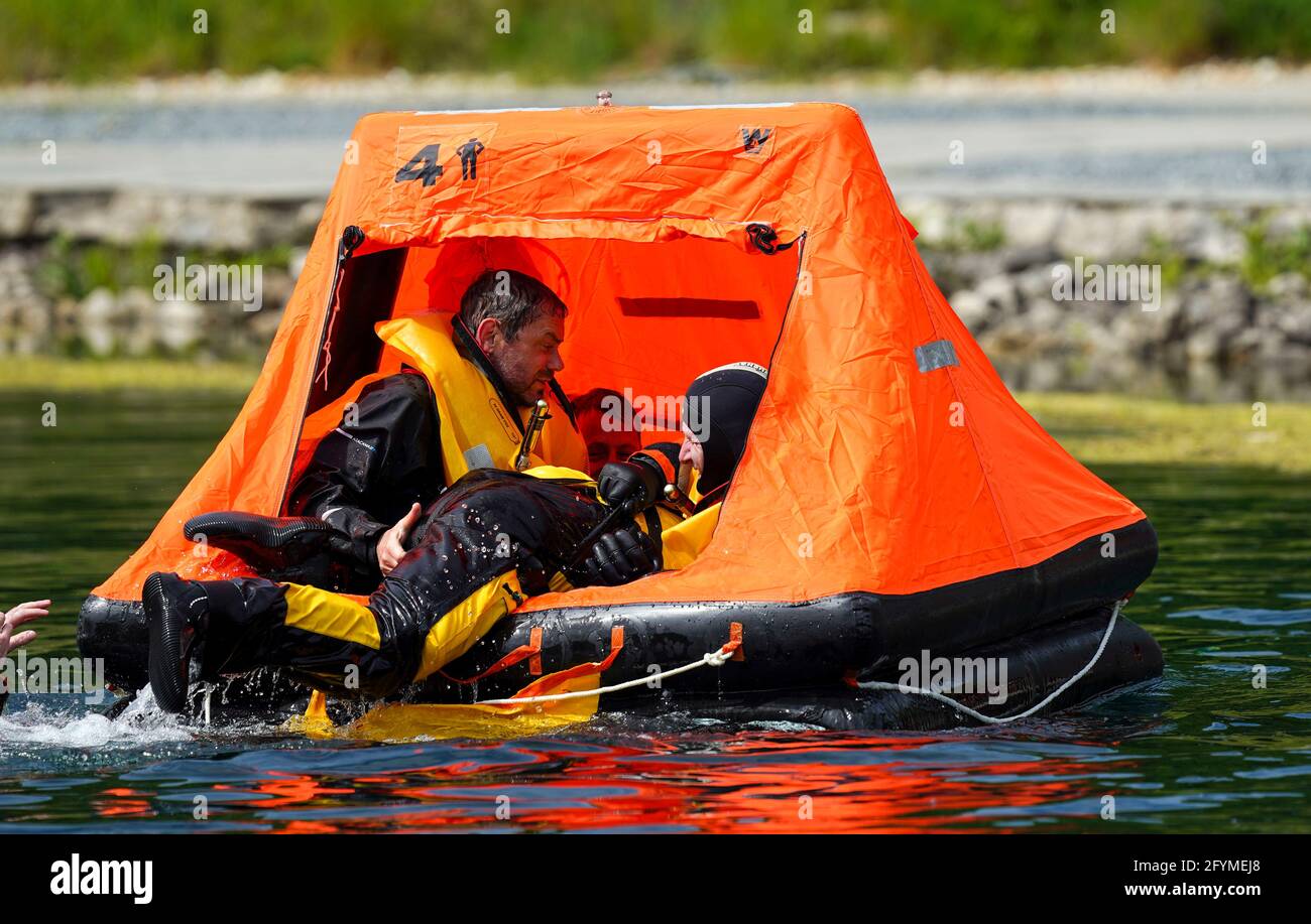 Pilots and their crew members from all over Europe receive training in ...