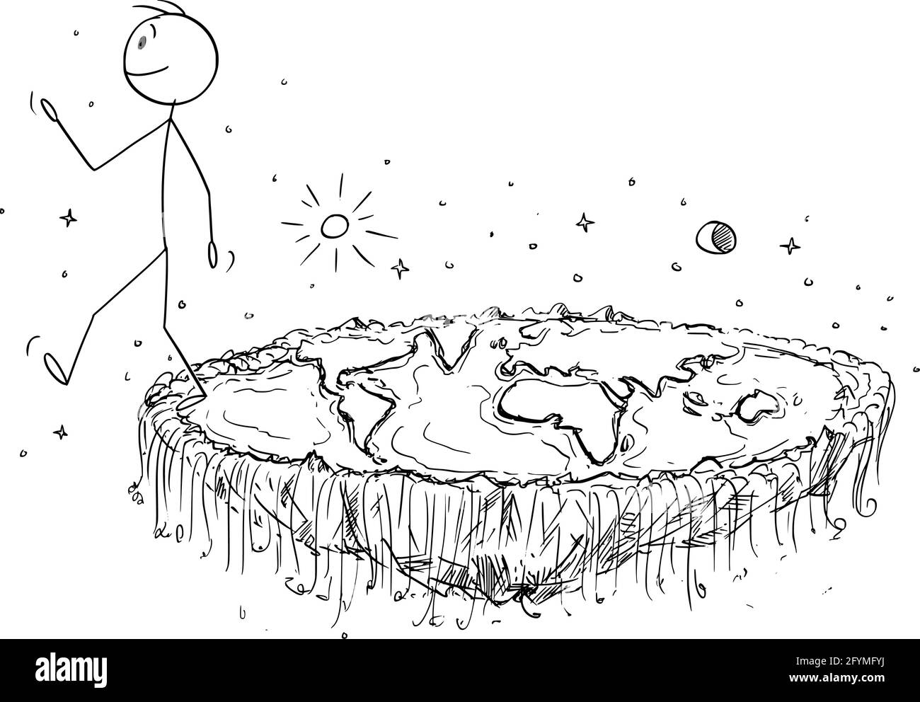 Falling Off The Edge Of The Earth