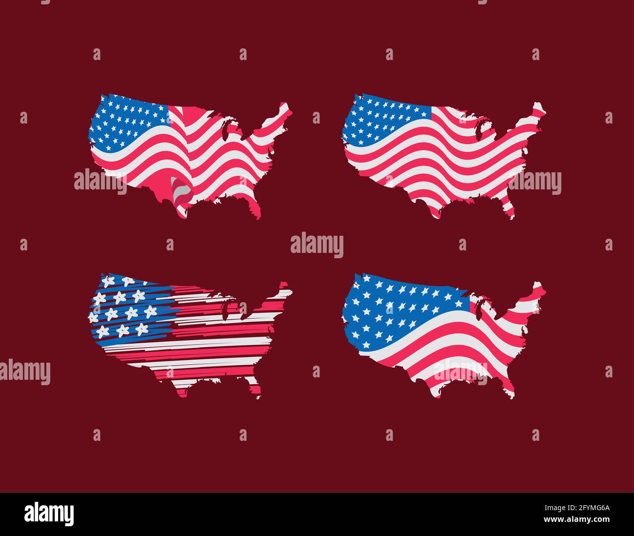 Set us maps hi-res stock photography and images - Alamy