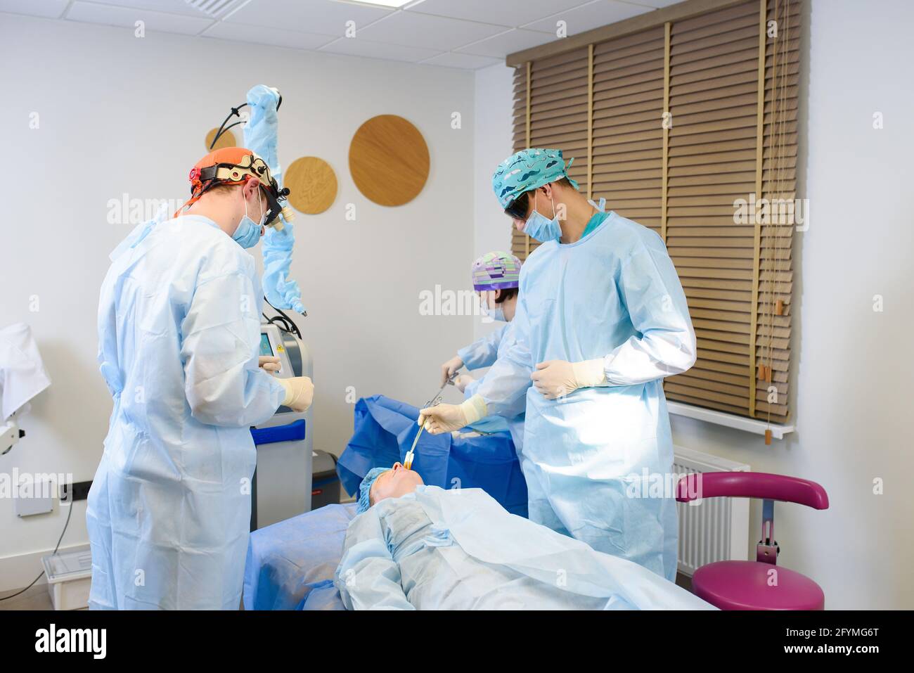 Laser Blepharoplasty, plastic surgery operation for correcting defects ...