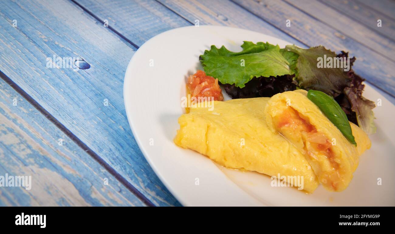 Healthy breakfast of norwegian fish hi-res stock photography and images ...