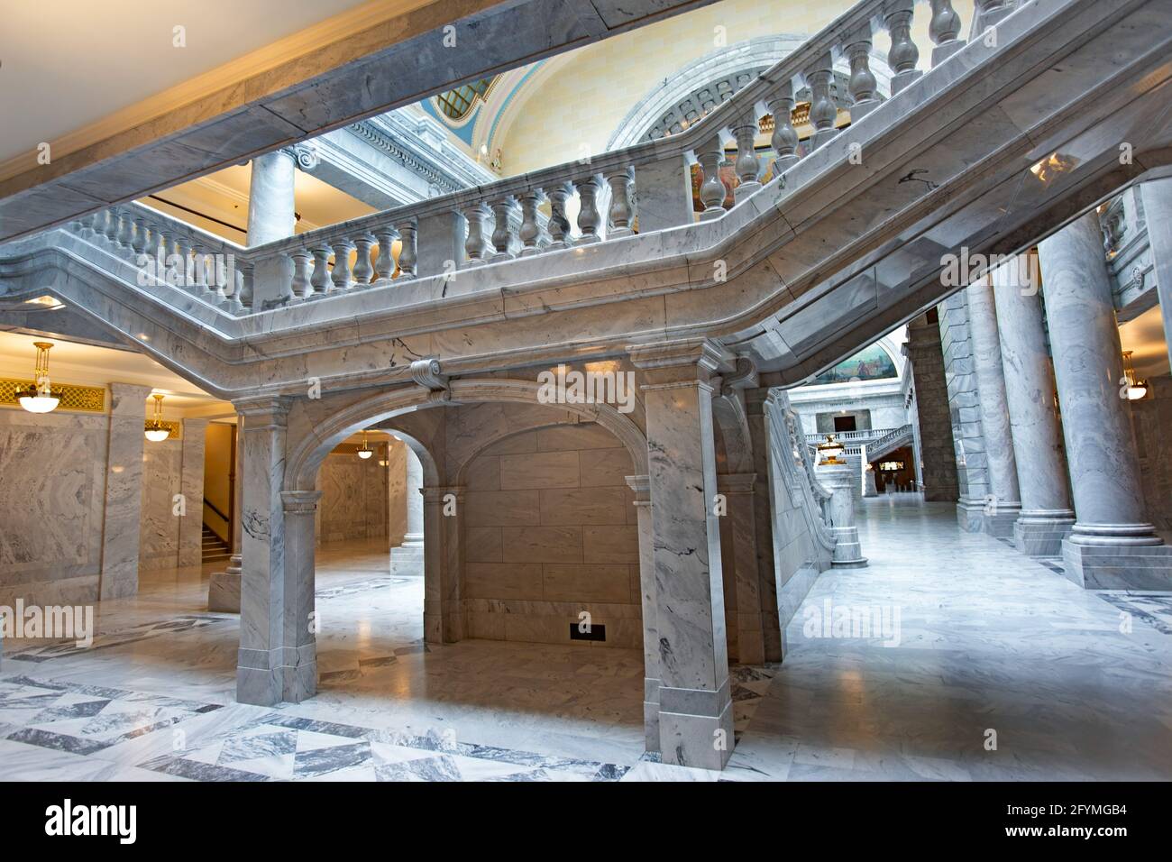 Inside of the Utah Capitol Building Stock Photo - Alamy