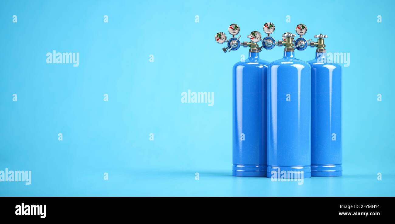 Medical gas cylinders hi-res stock photography and images - Alamy