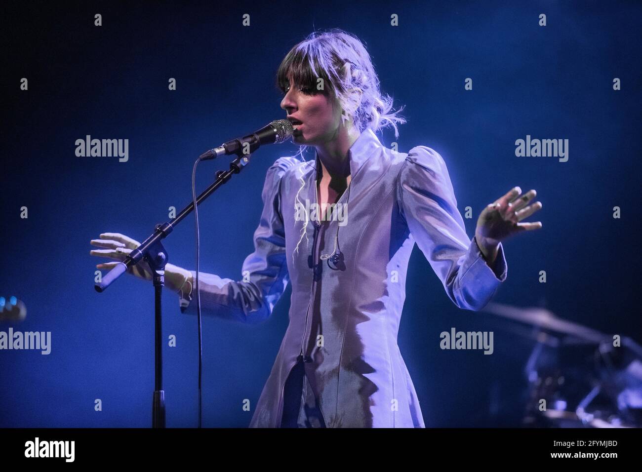 Chica Sobresalto performing at Sala Barts, Barcelona 23 May. 2021 ...