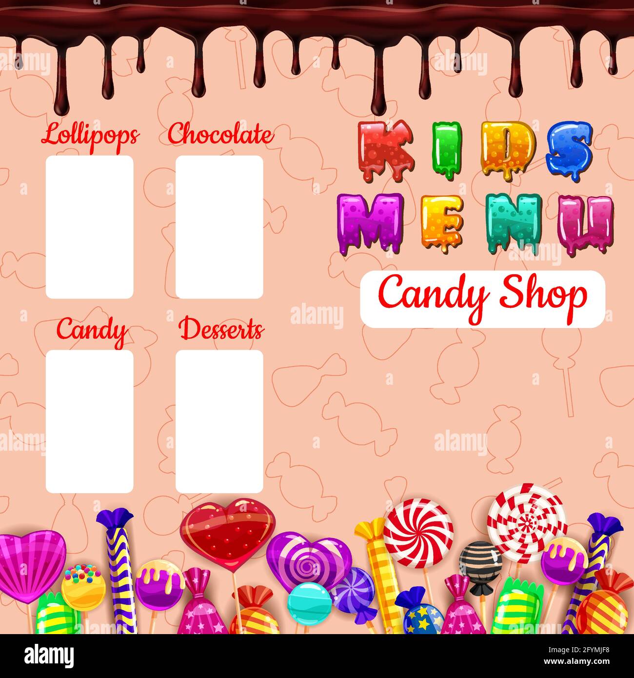 Kids festive food Stock Vector Images - Alamy