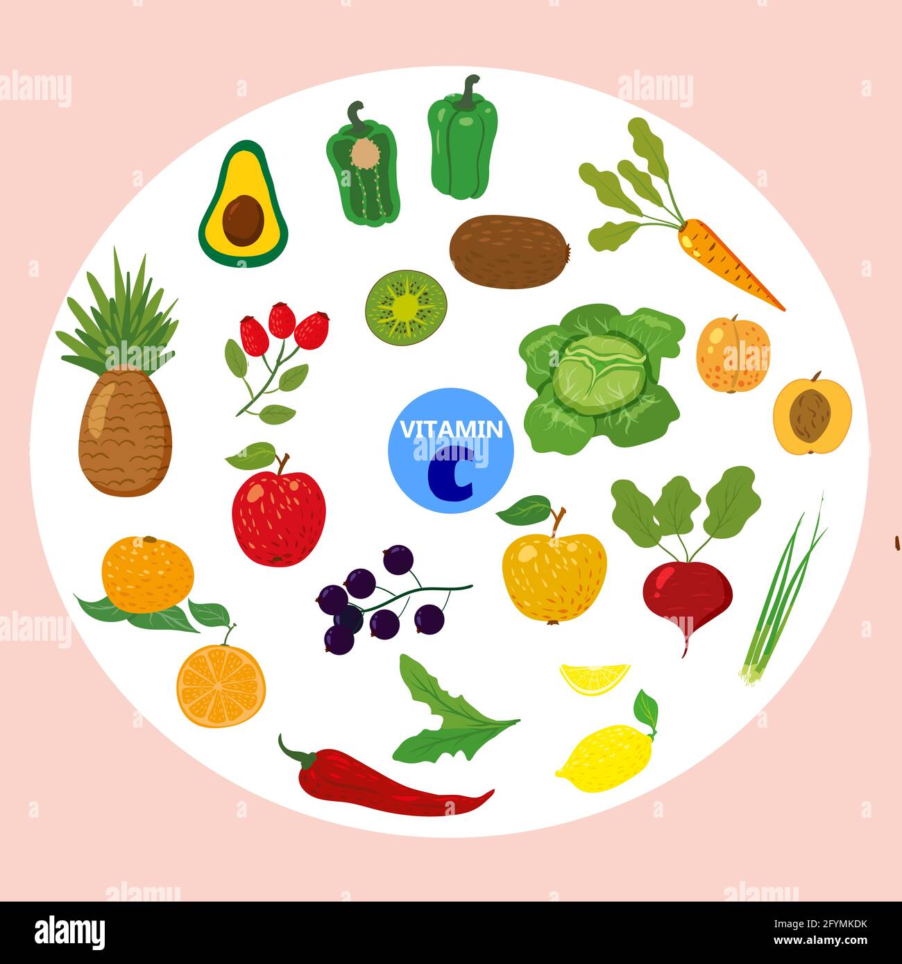 Nutrition rich berries Stock Vector Images - Alamy