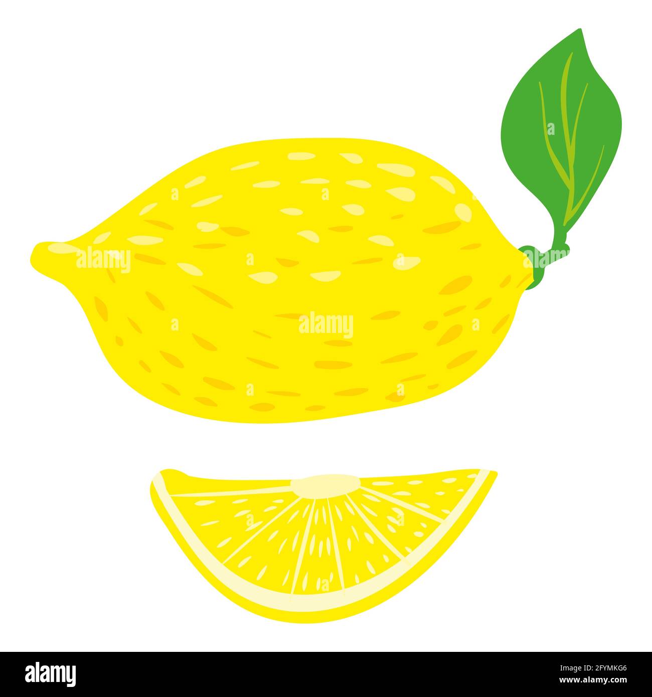 Lemon Whole And Slice Natural Healthy Organic Nutrition Product