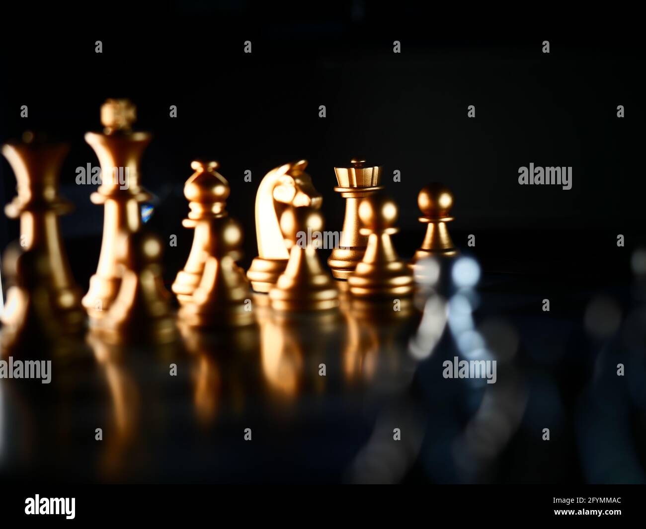 Gold figures and blur hi-res stock photography and images - Alamy