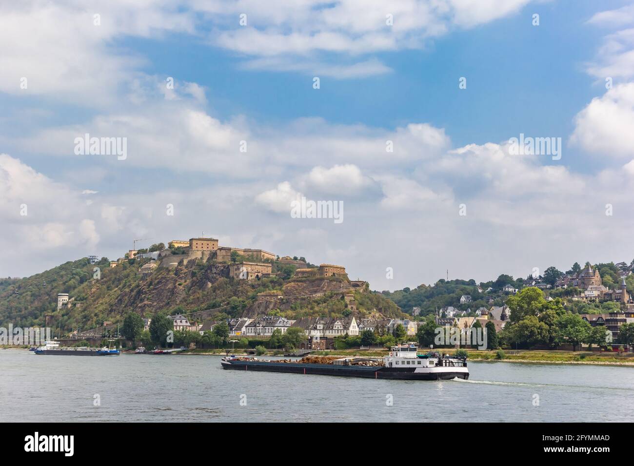 Cargo ship old fortress hi-res stock photography and images - Alamy
