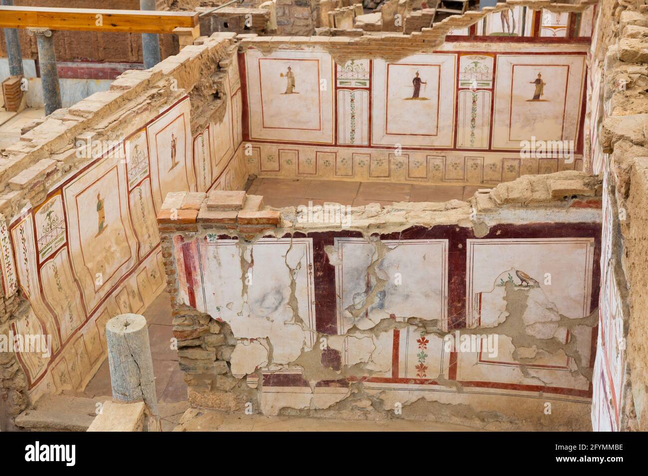 Terrace houses in ephesus ancient izmir hi-res stock photography and ...