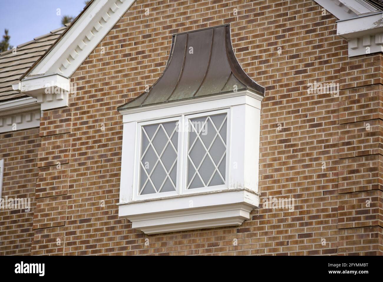 Old style building with brick exterior walls Stock Photo - Alamy
